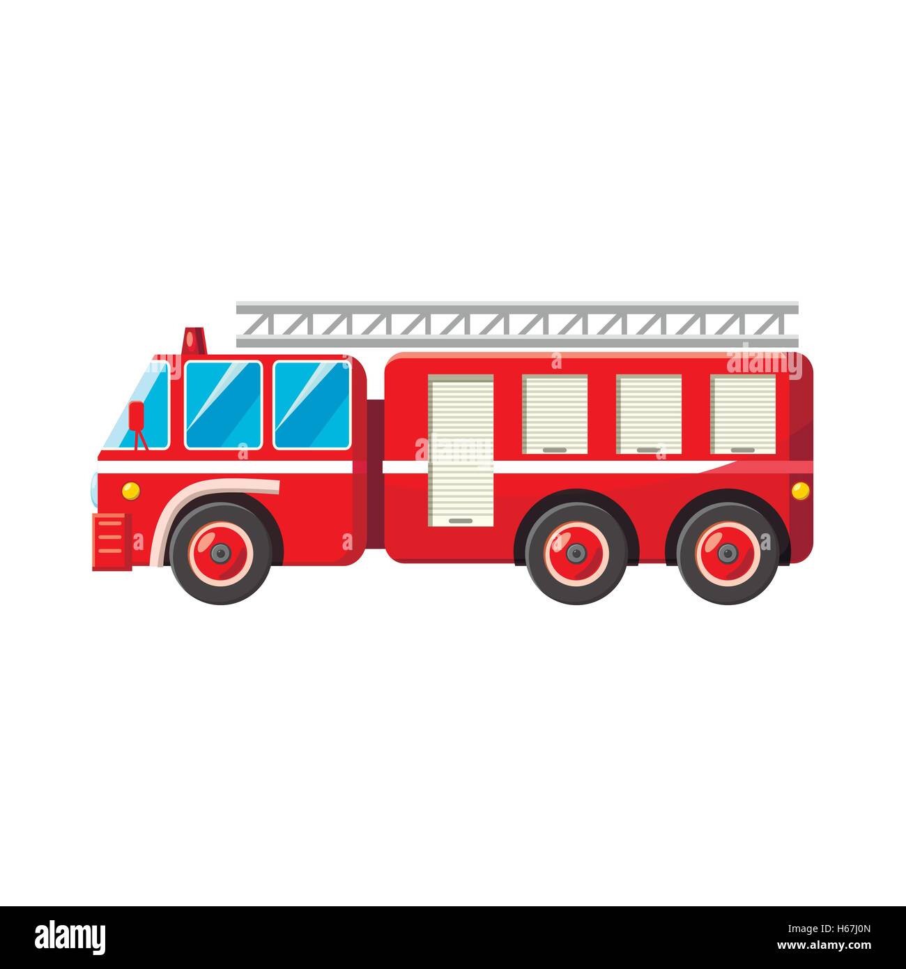 Car fire department in Cut Out Stock Images & Pictures - Alamy