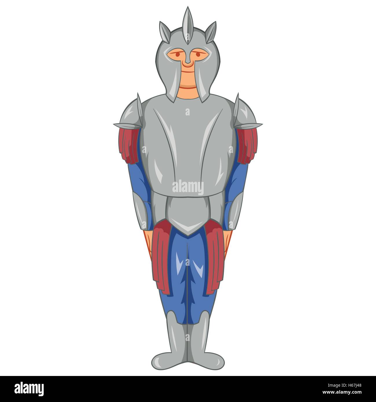 Royal knight in armour Stock Vector Images - Alamy