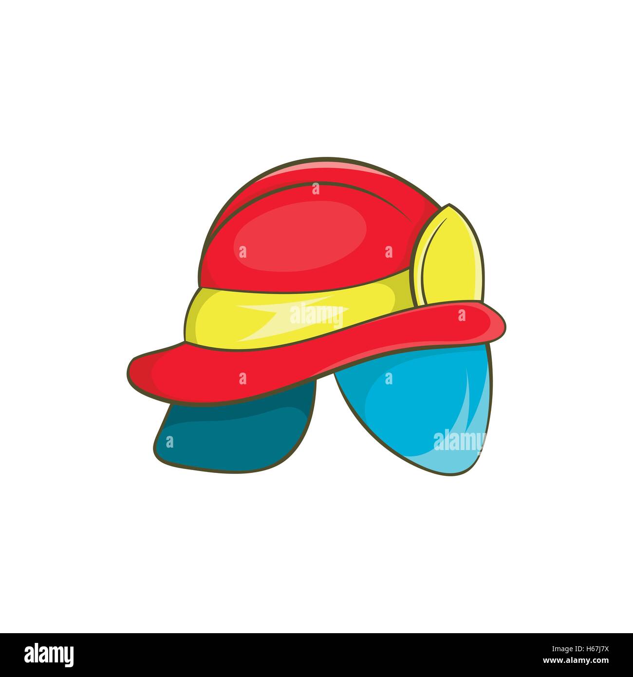 Cartoon Fireman Hat
