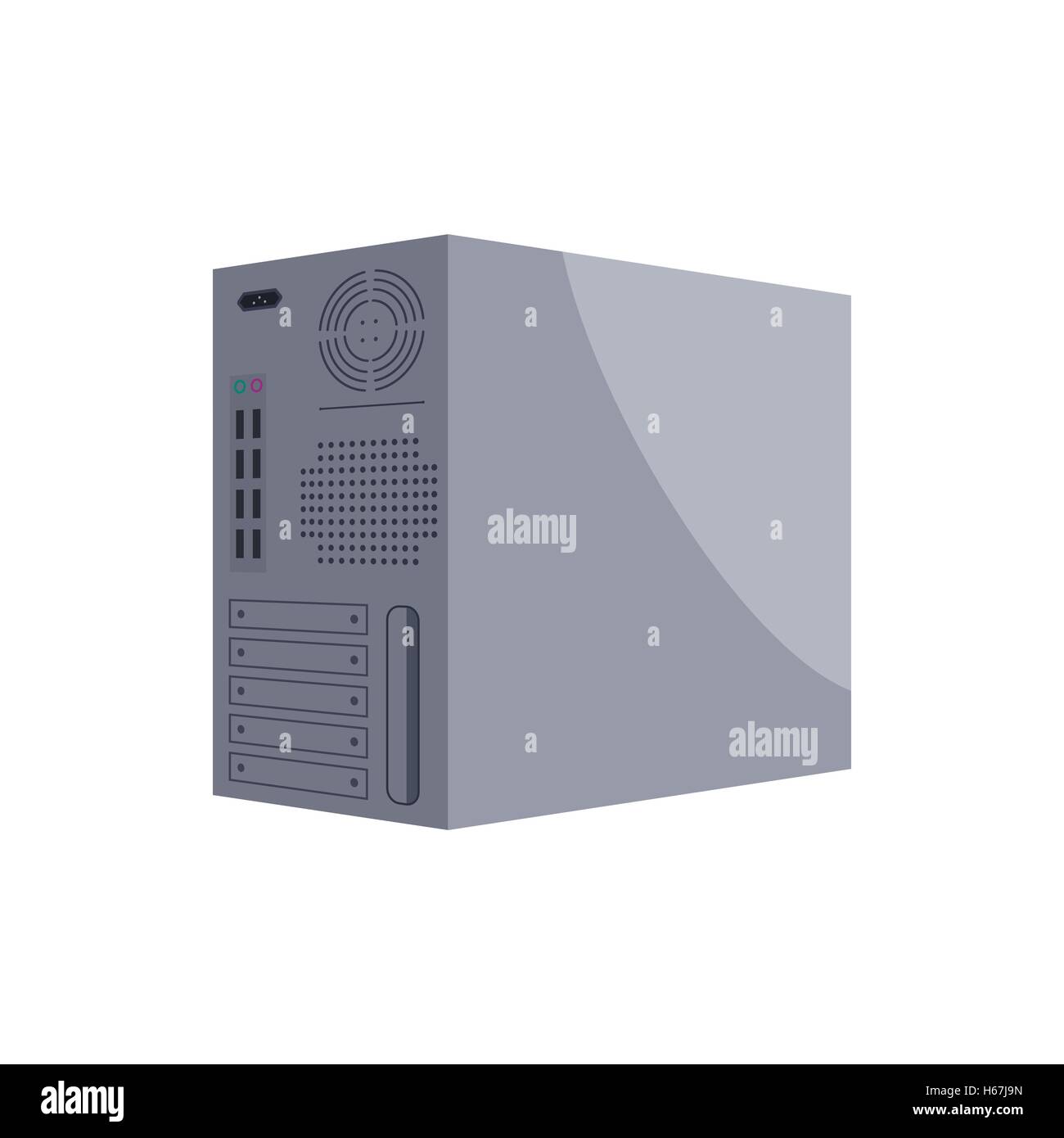 Computer case back panel hi-res stock photography and images - Alamy