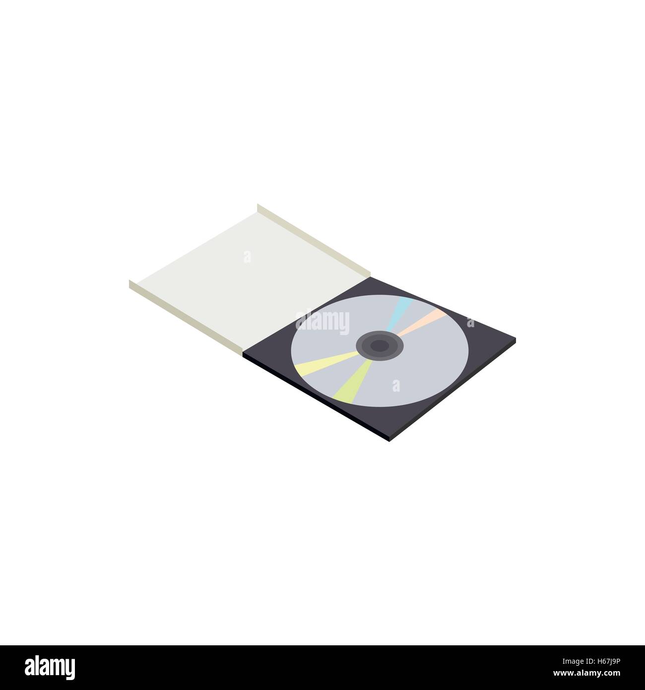 CD box icon in cartoon style Stock Vector Image & Art - Alamy