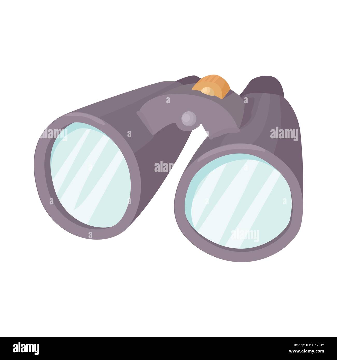 Binoculars icon, cartoon style Stock Vector Image & Art - Alamy