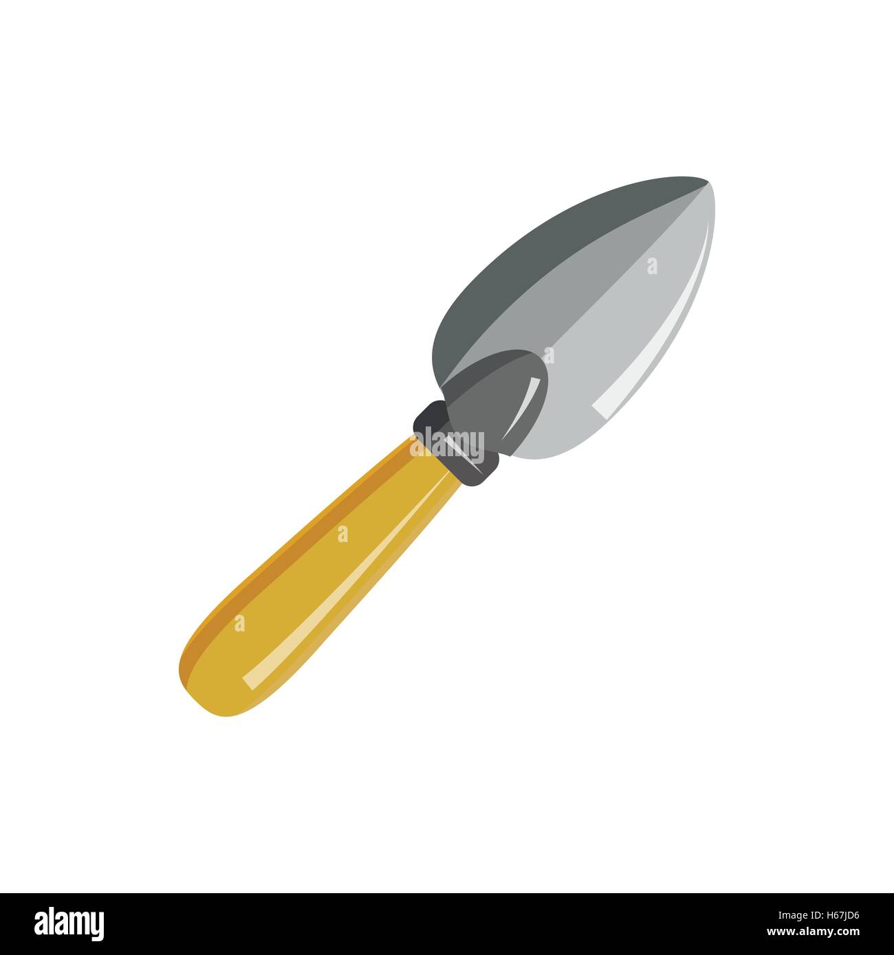 Trowel icon, cartoon style Stock Vector Image & Art - Alamy