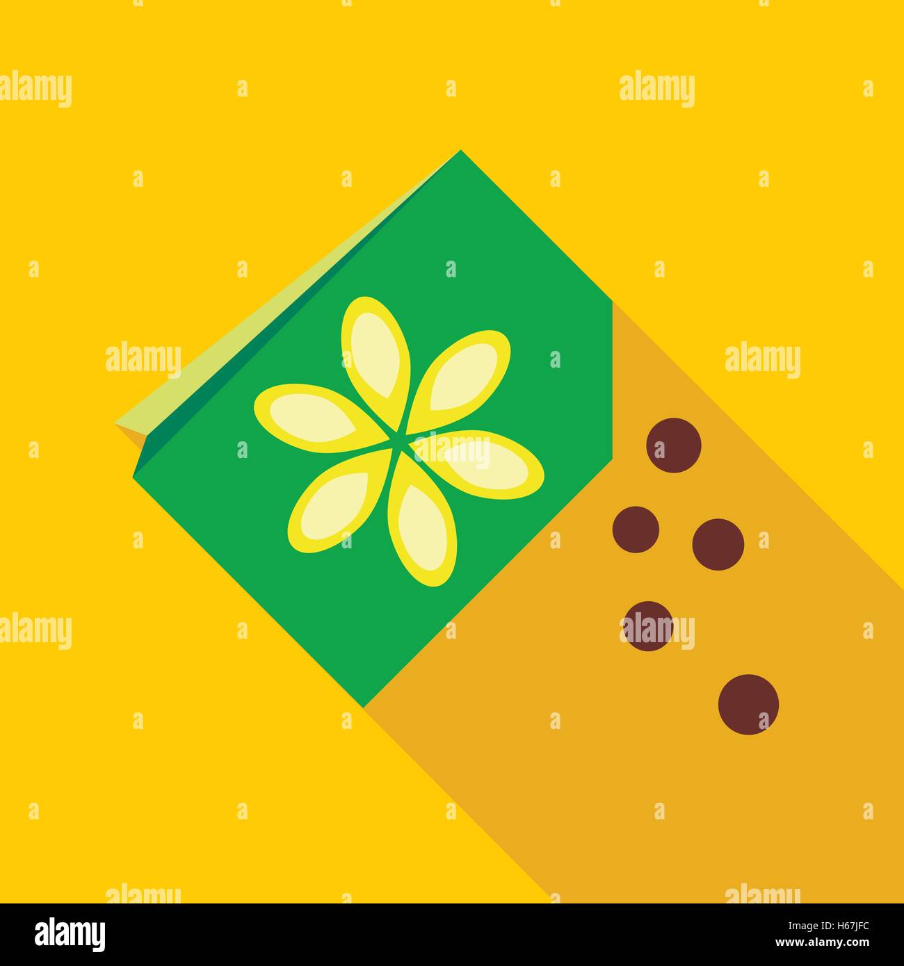 Flower seed packet Stock Vector Images - Alamy