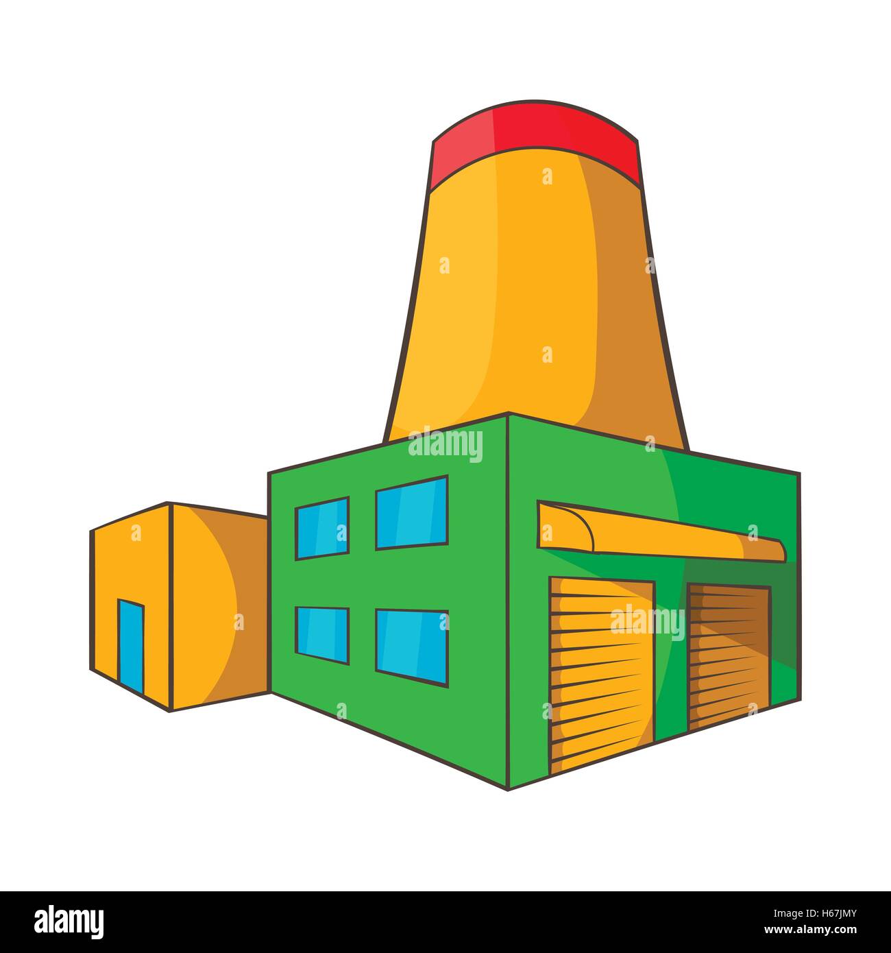 Brewery icon, cartoon style Stock Vector Image & Art - Alamy