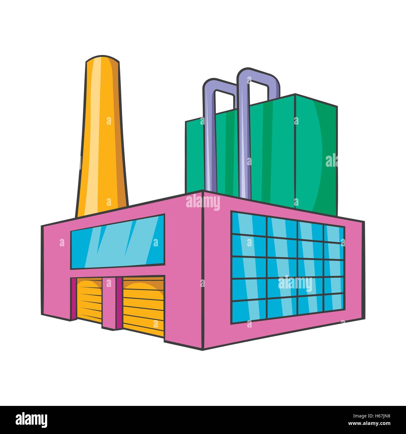 Large brewery icon, cartoon style Stock Vector Image & Art - Alamy