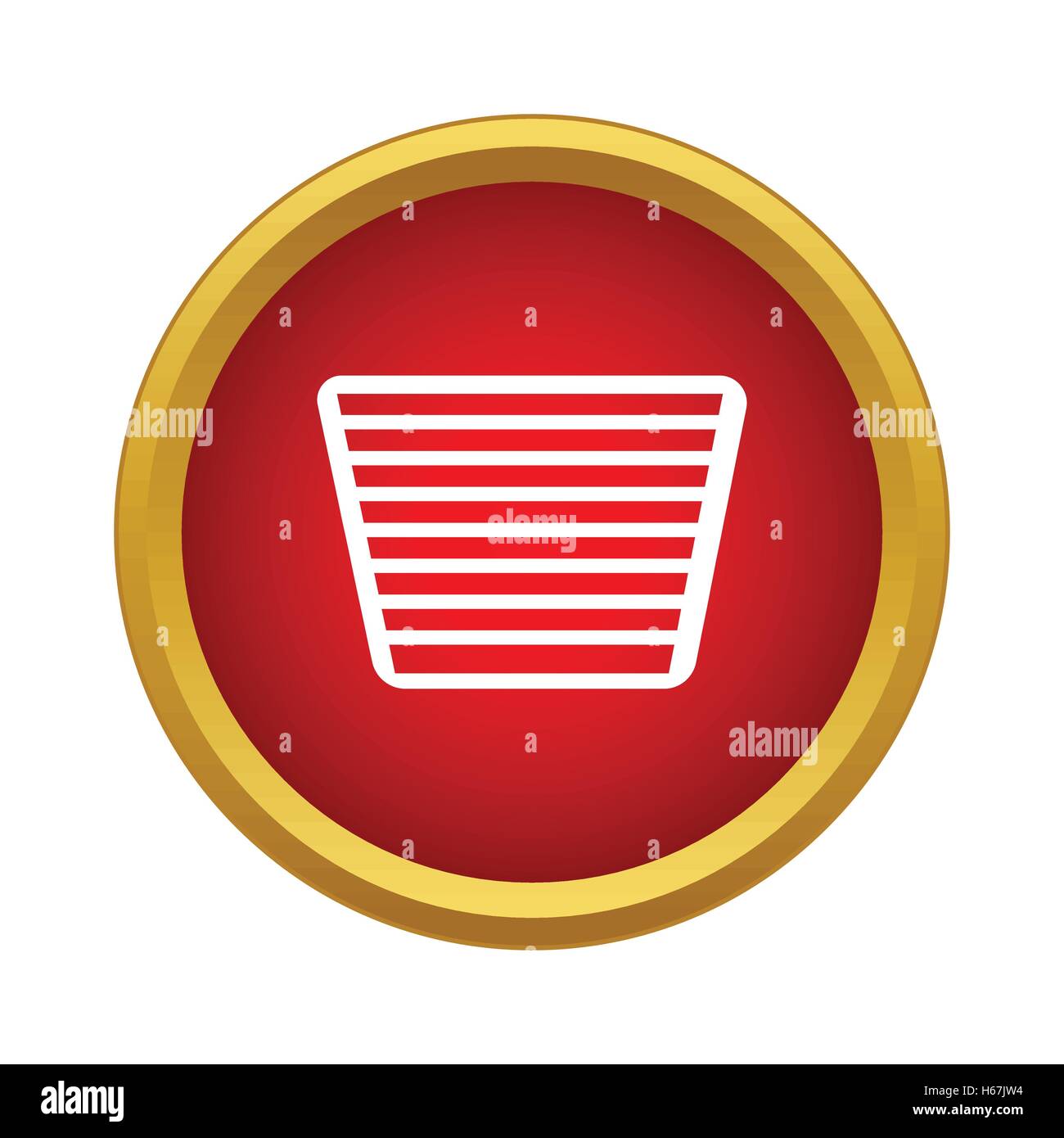 Ladder icon simple style Stock Vector Images - Alamy