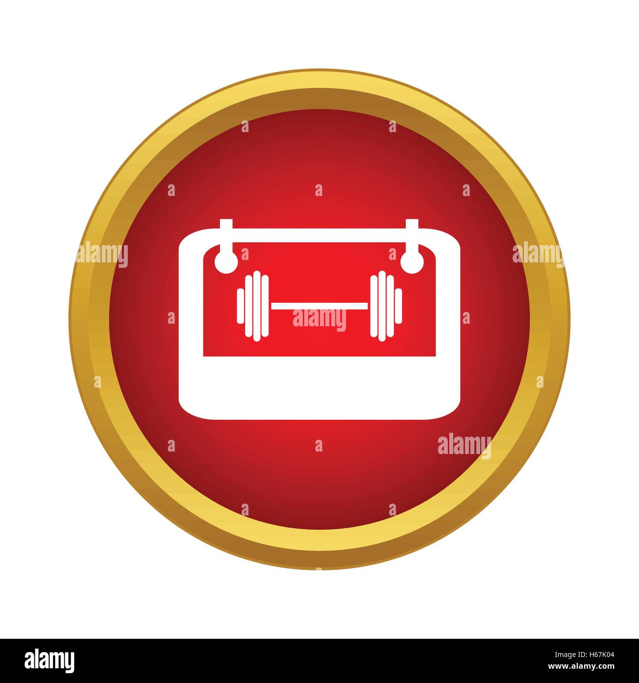 Athletic rod icon, simple style Stock Vector Image & Art - Alamy