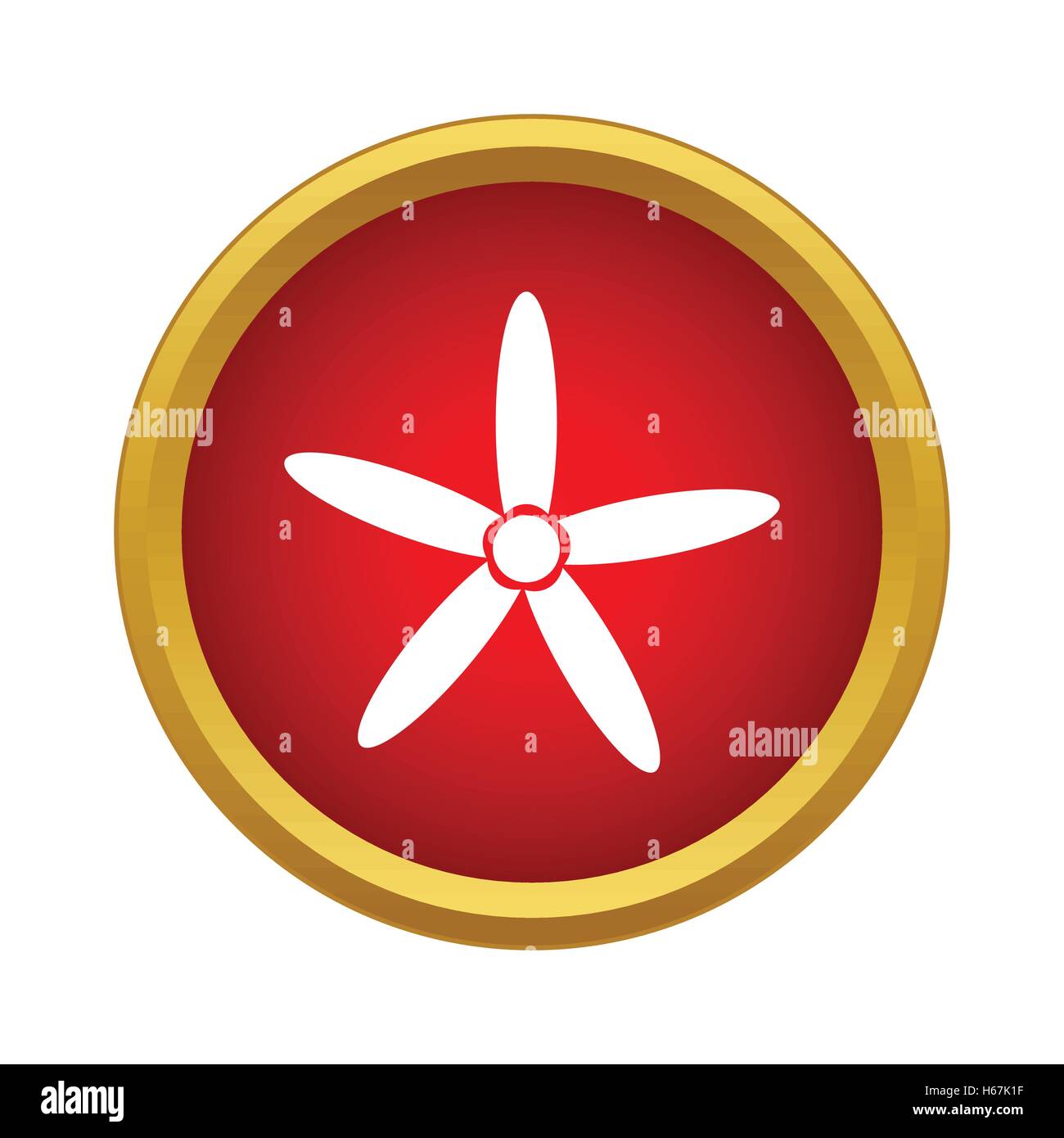 Propeller icon, simple style Stock Vector Image & Art - Alamy
