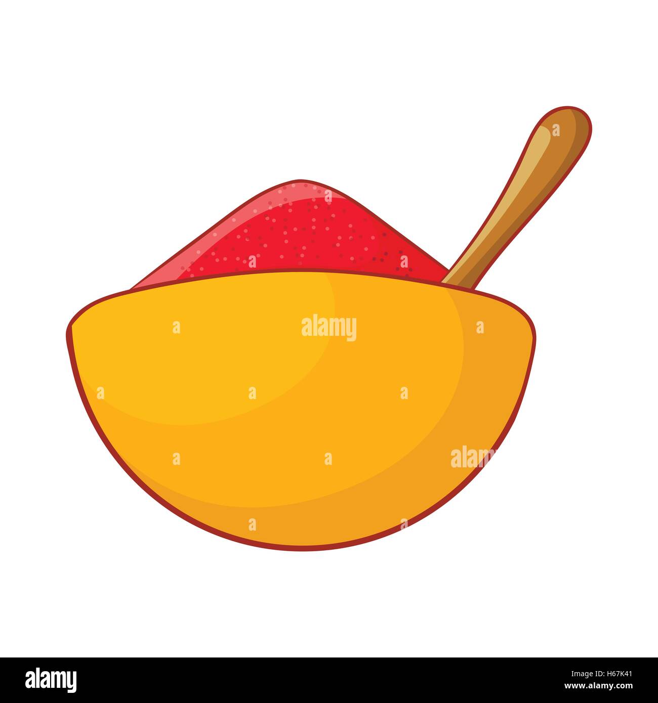 Indian spice icon in cartoon style Stock Vector Image & Art - Alamy