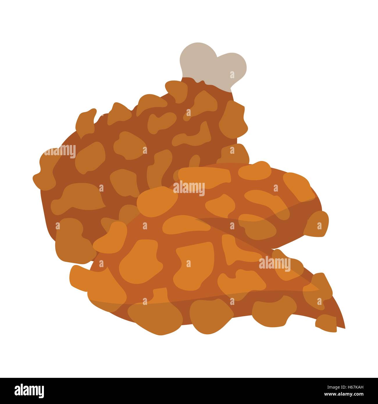 Fastfood fried chicken legs hi-res stock photography and images - Alamy