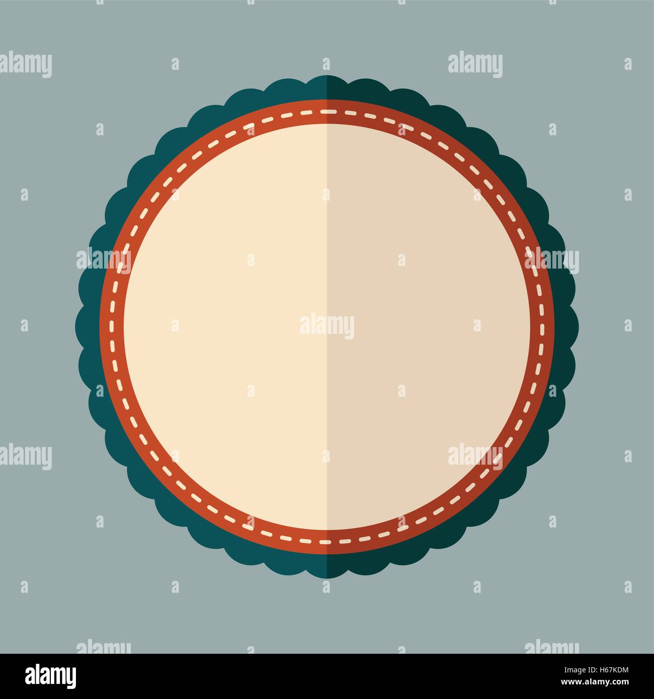 Beige vintage badge Stock Vector Image & Art - Alamy