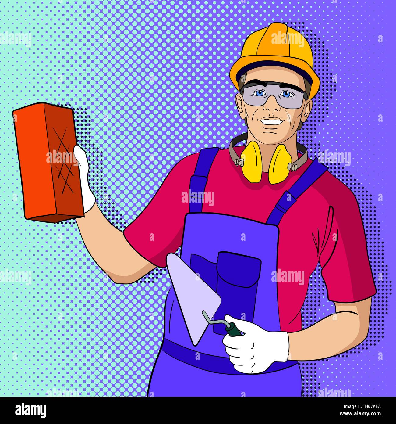 Comics builder concept Stock Vector Image & Art - Alamy