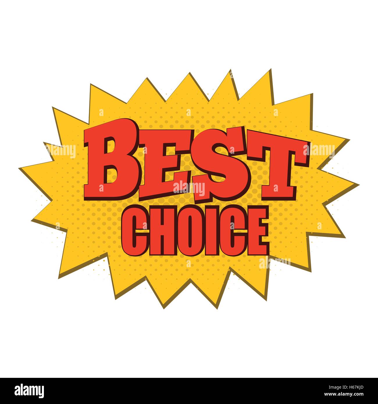 Best choice comics icon Stock Vector Image & Art - Alamy