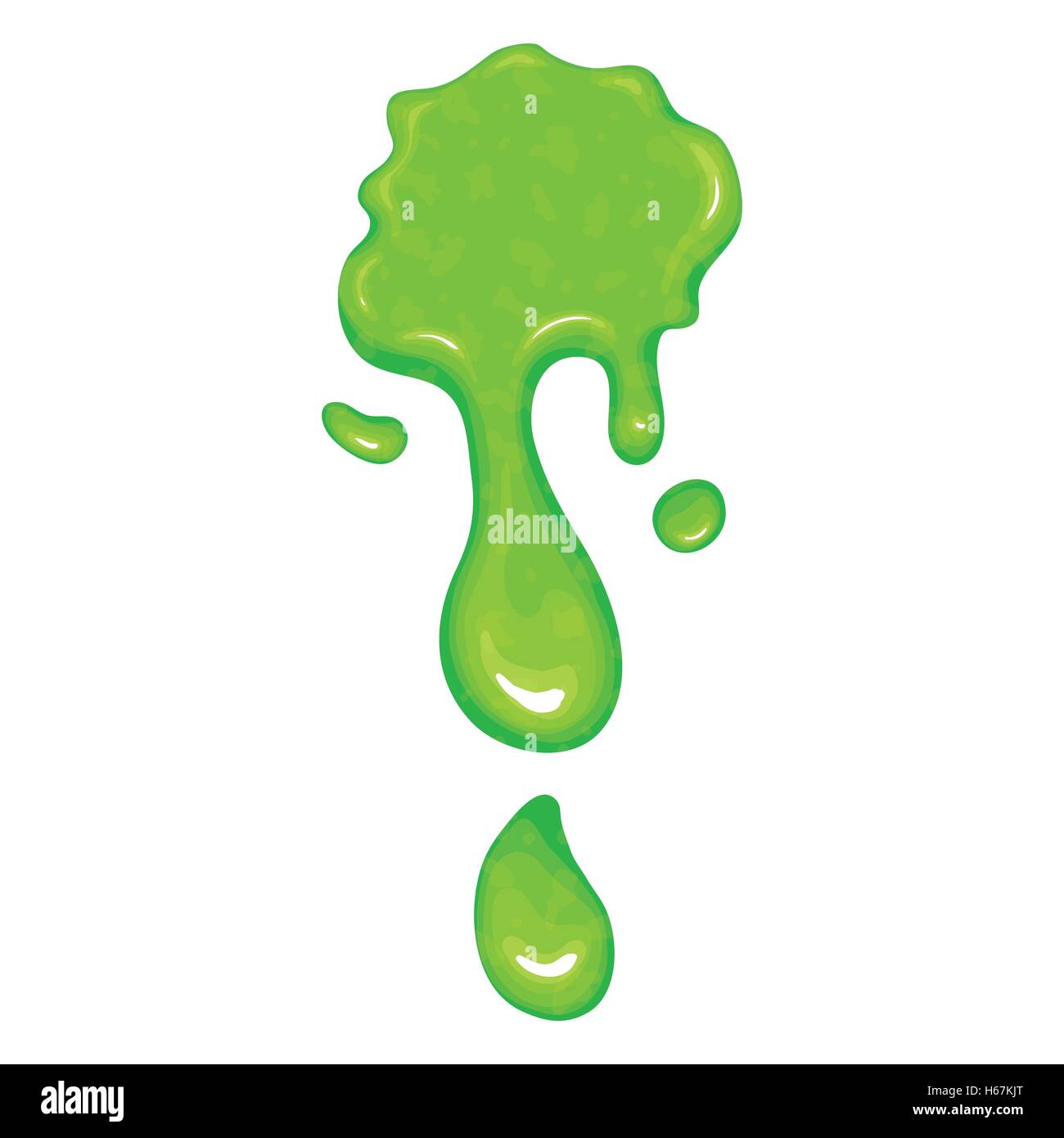 Red slime splat hi-res stock photography and images - Alamy