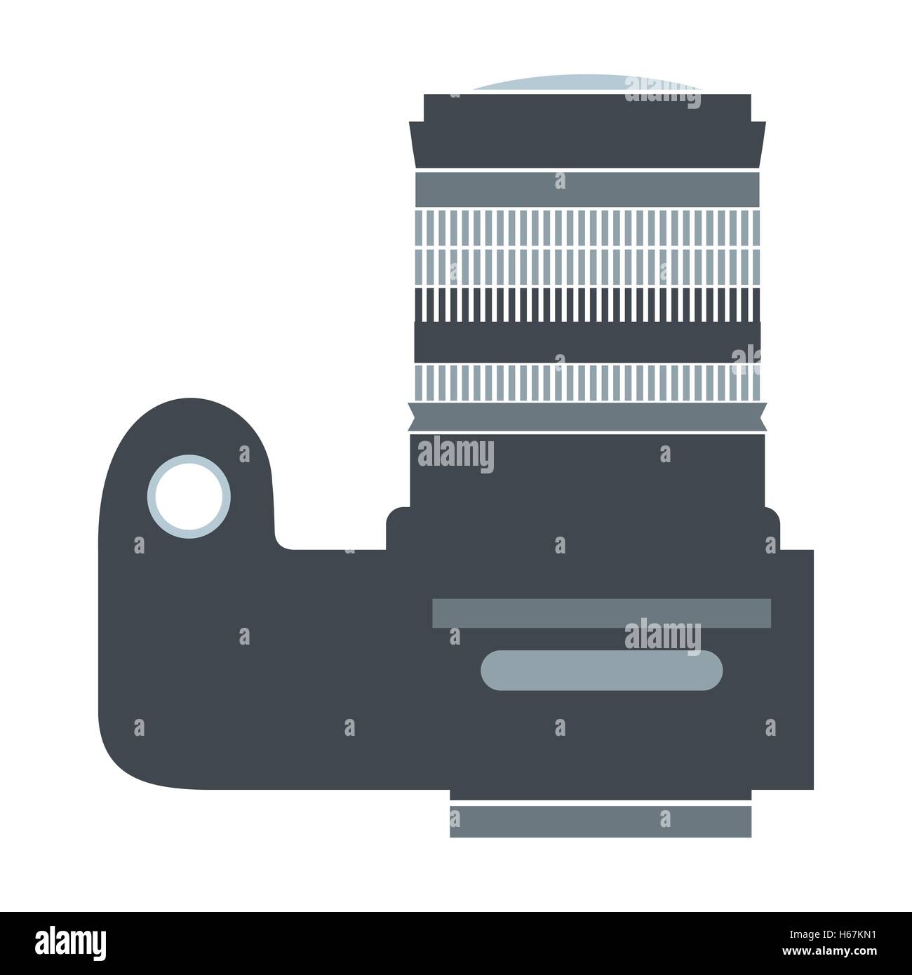 Professional camera flat icon Stock Vector Image & Art - Alamy