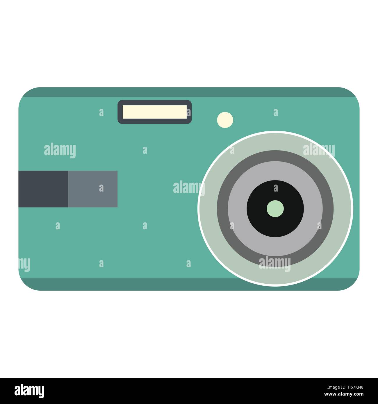 Unique camera flat icon Stock Vector Image & Art - Alamy