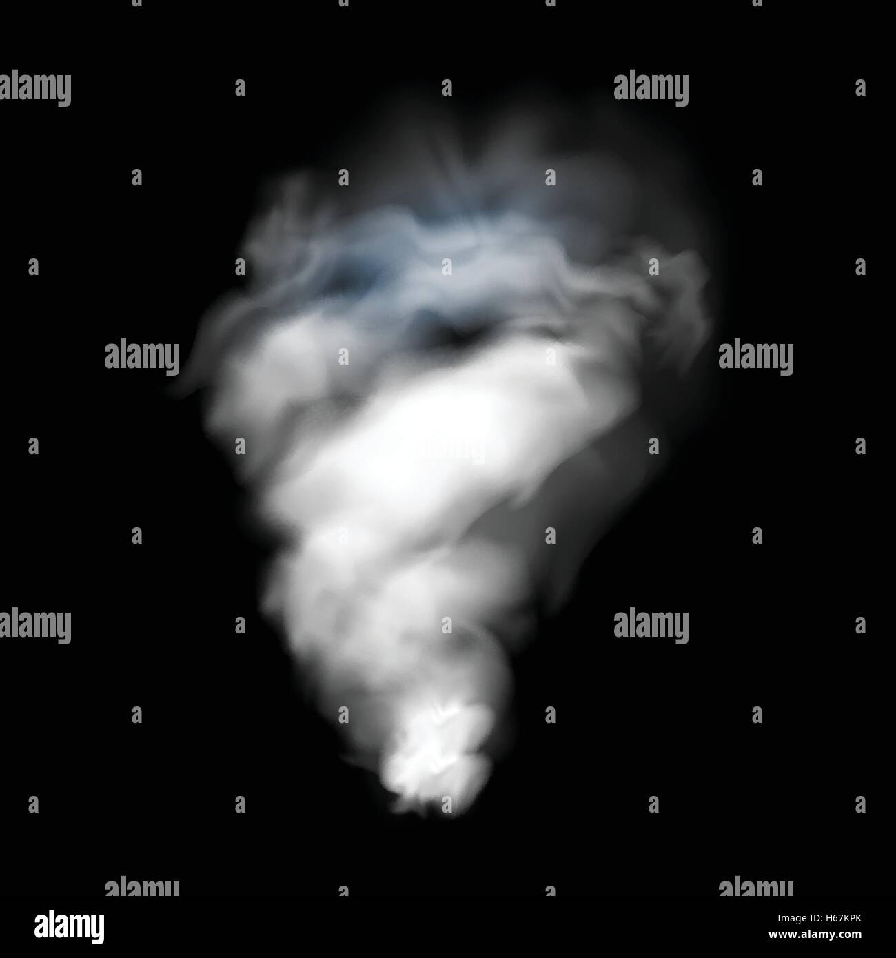 Smoke realistic sign Stock Vector Image & Art - Alamy