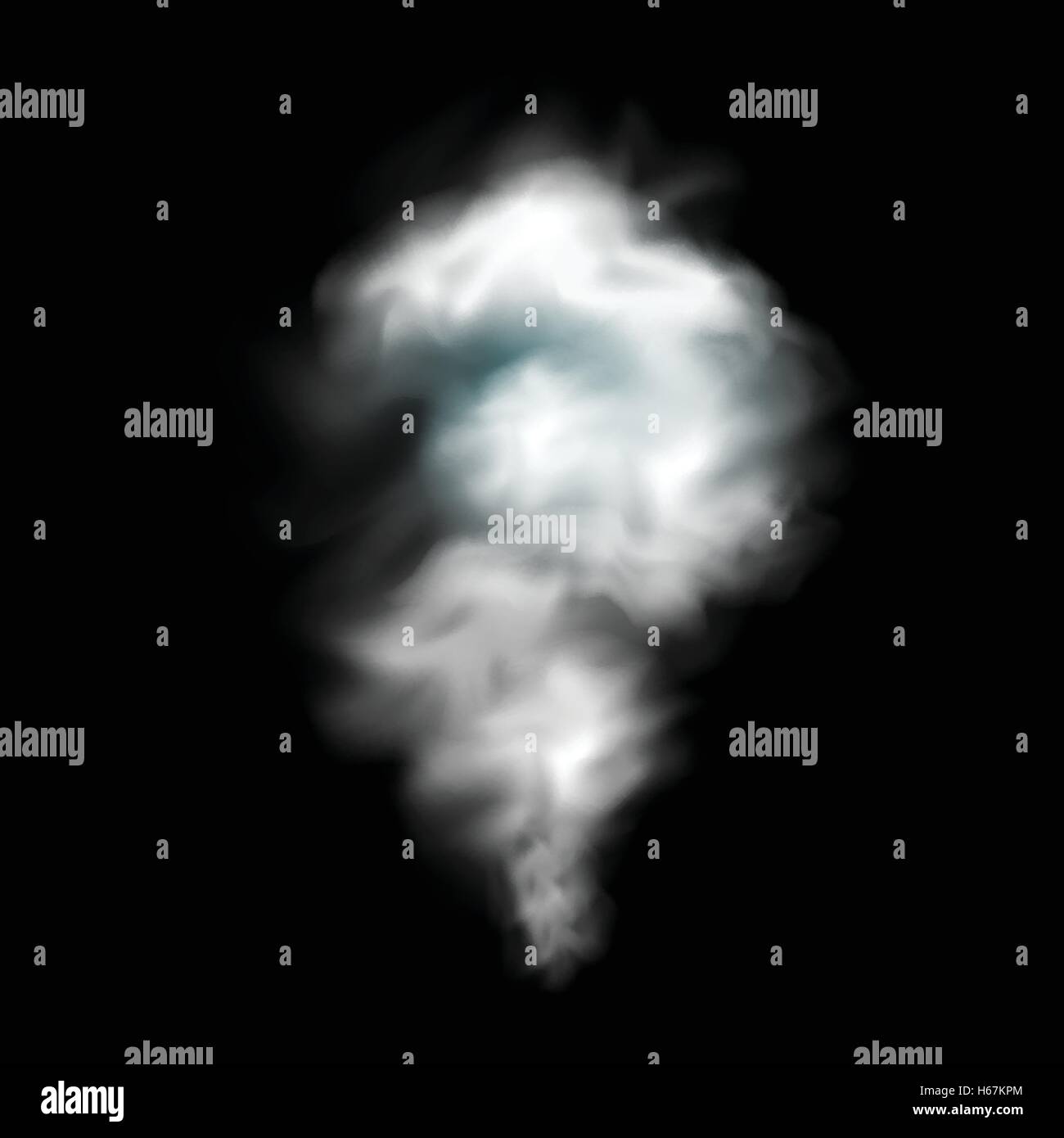 Smoke and fire symbol Stock Vector Image & Art - Alamy