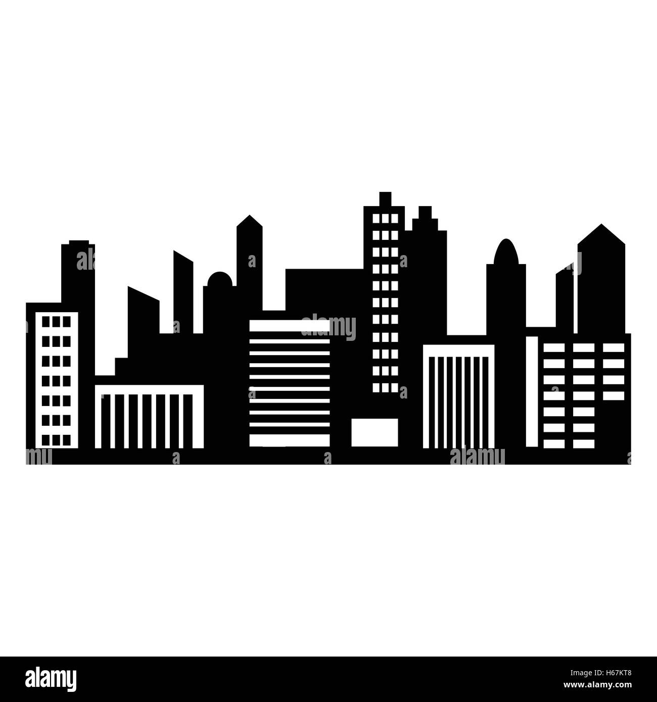 City panorama Cut Out Stock Images & Pictures - Alamy