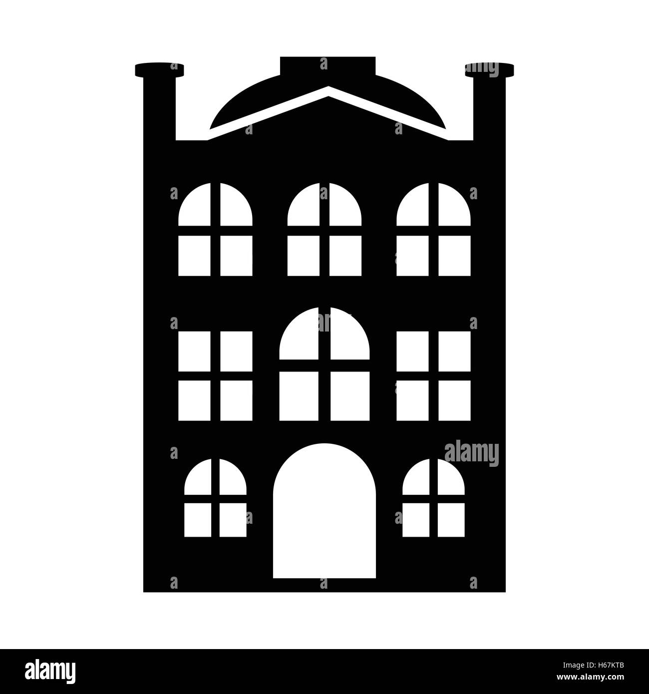 New house simple icon Stock Vector Image & Art - Alamy