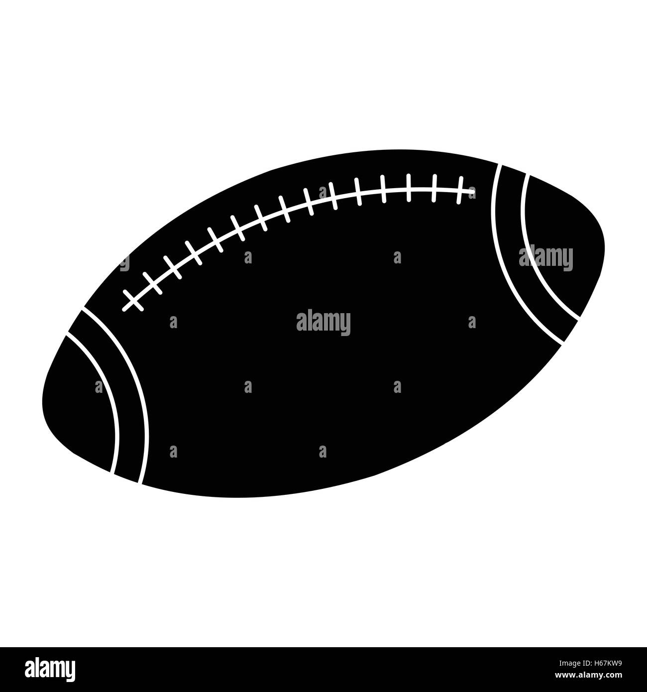 American Football simple icon Stock Vector Image & Art - Alamy