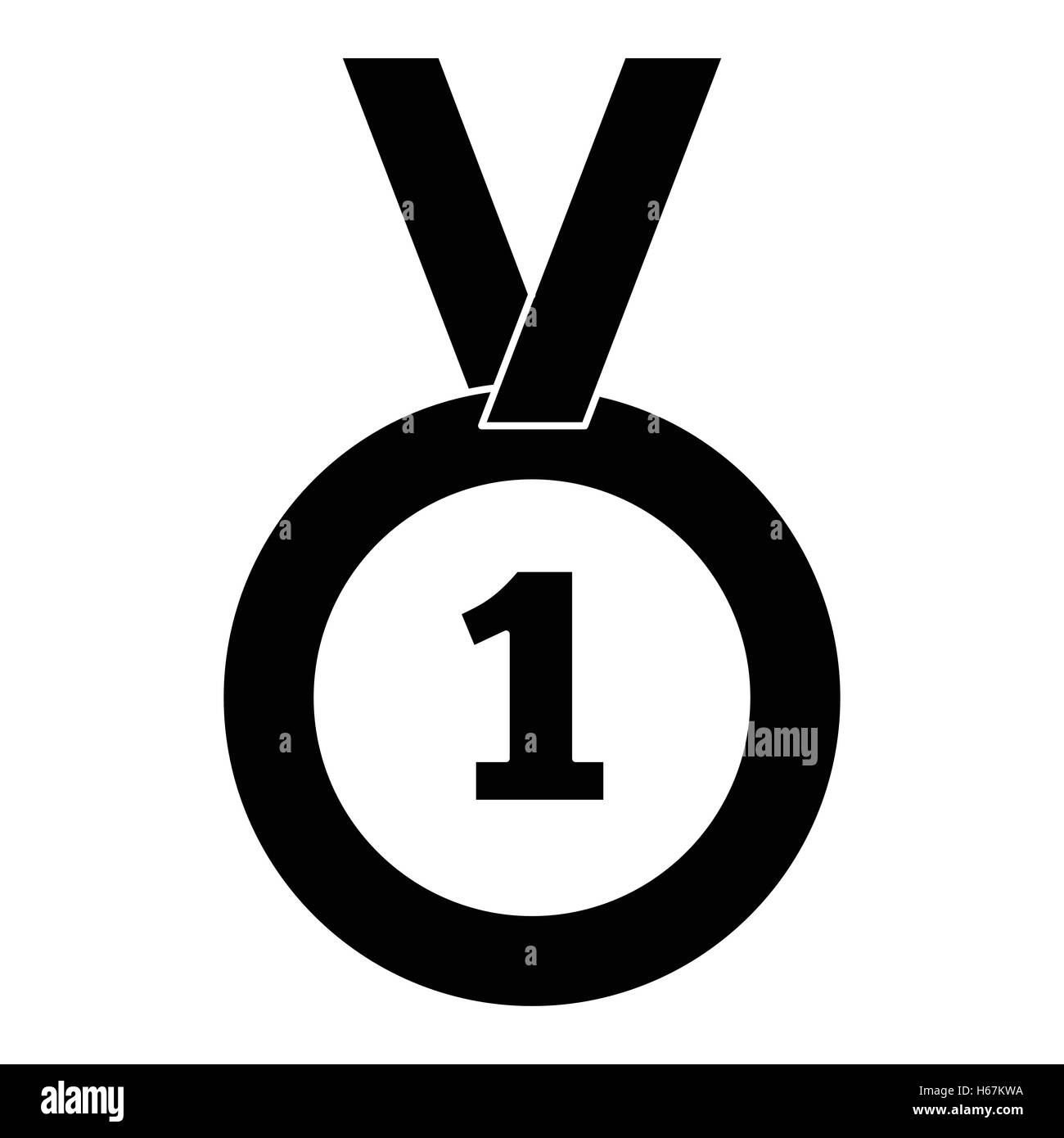 First place simple icon Stock Vector Image & Art - Alamy