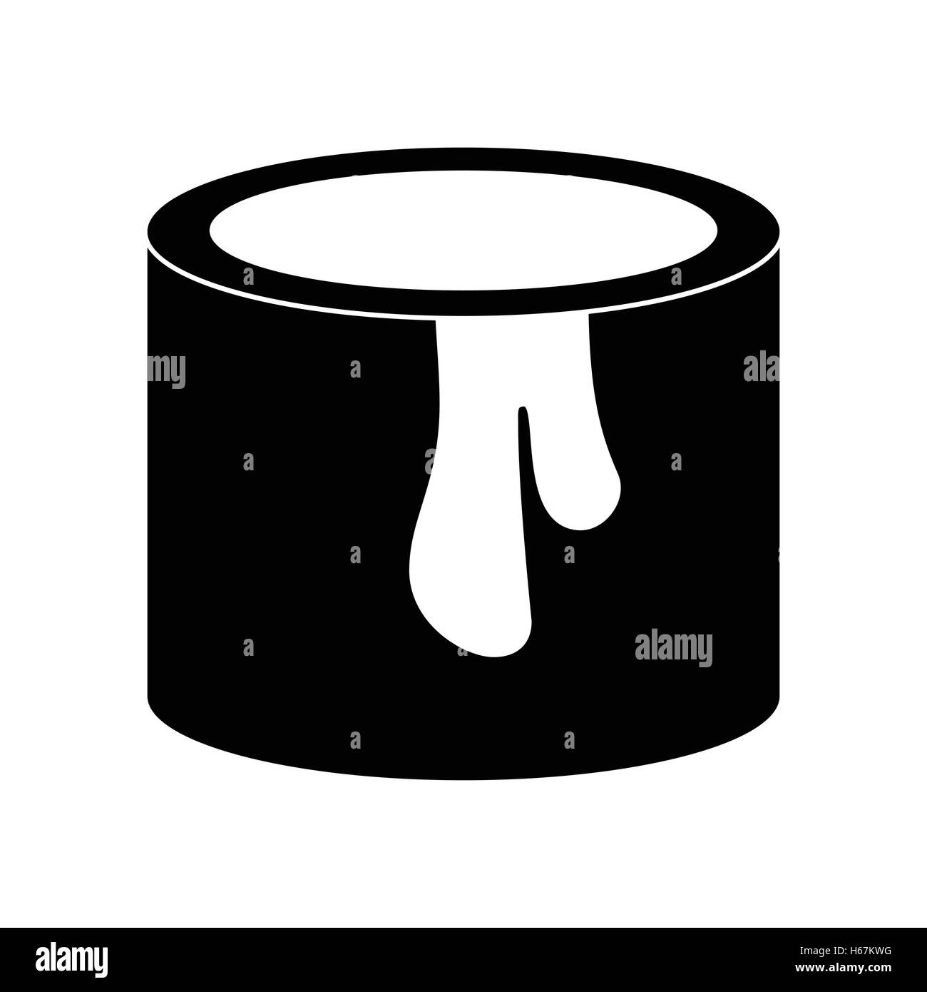 Latex drying Stock Vector Images - Alamy