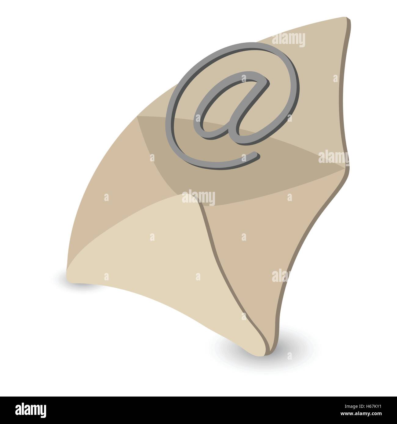 Email cartoon symbol Stock Vector Image & Art - Alamy
