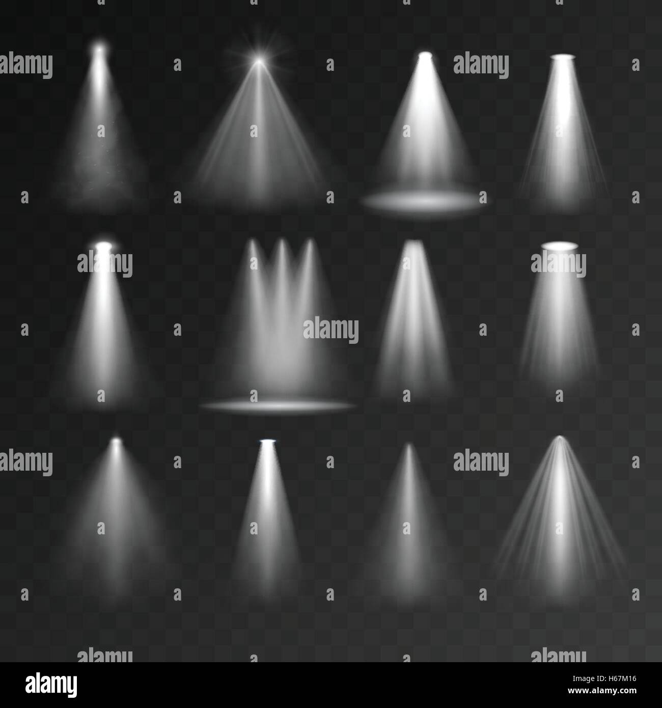 Light sources set Stock Vector Image & Art - Alamy