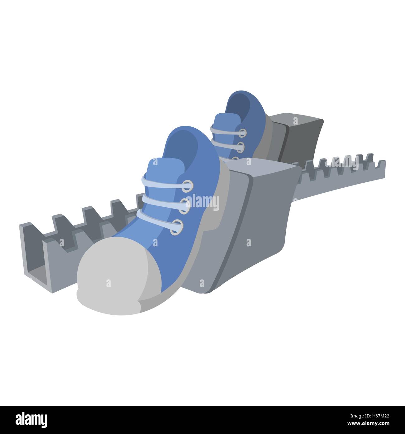 Running starting blocks illustration Stock Vector Image & Art - Alamy