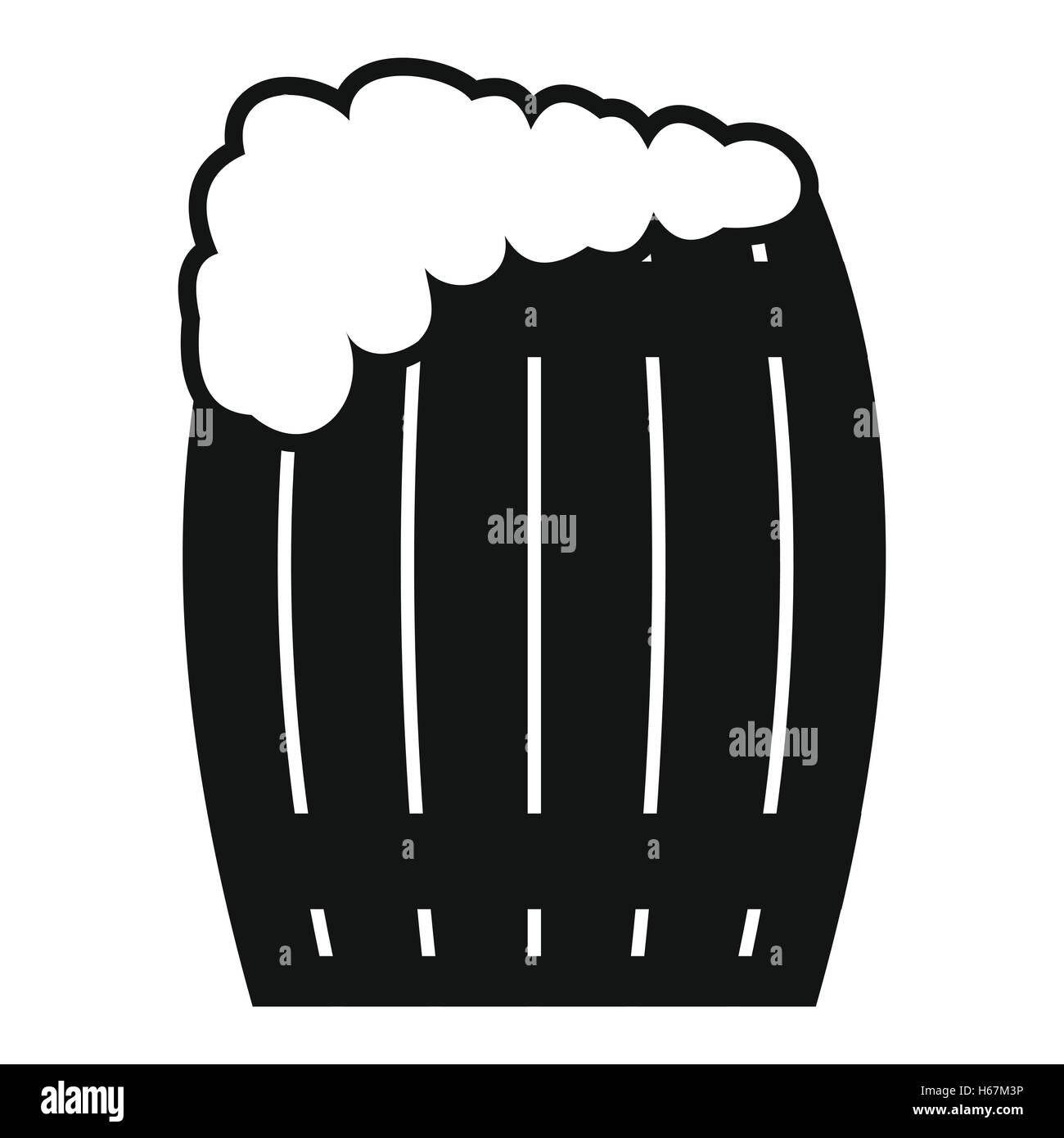 Keg of beer icon Stock Vector Image & Art - Alamy