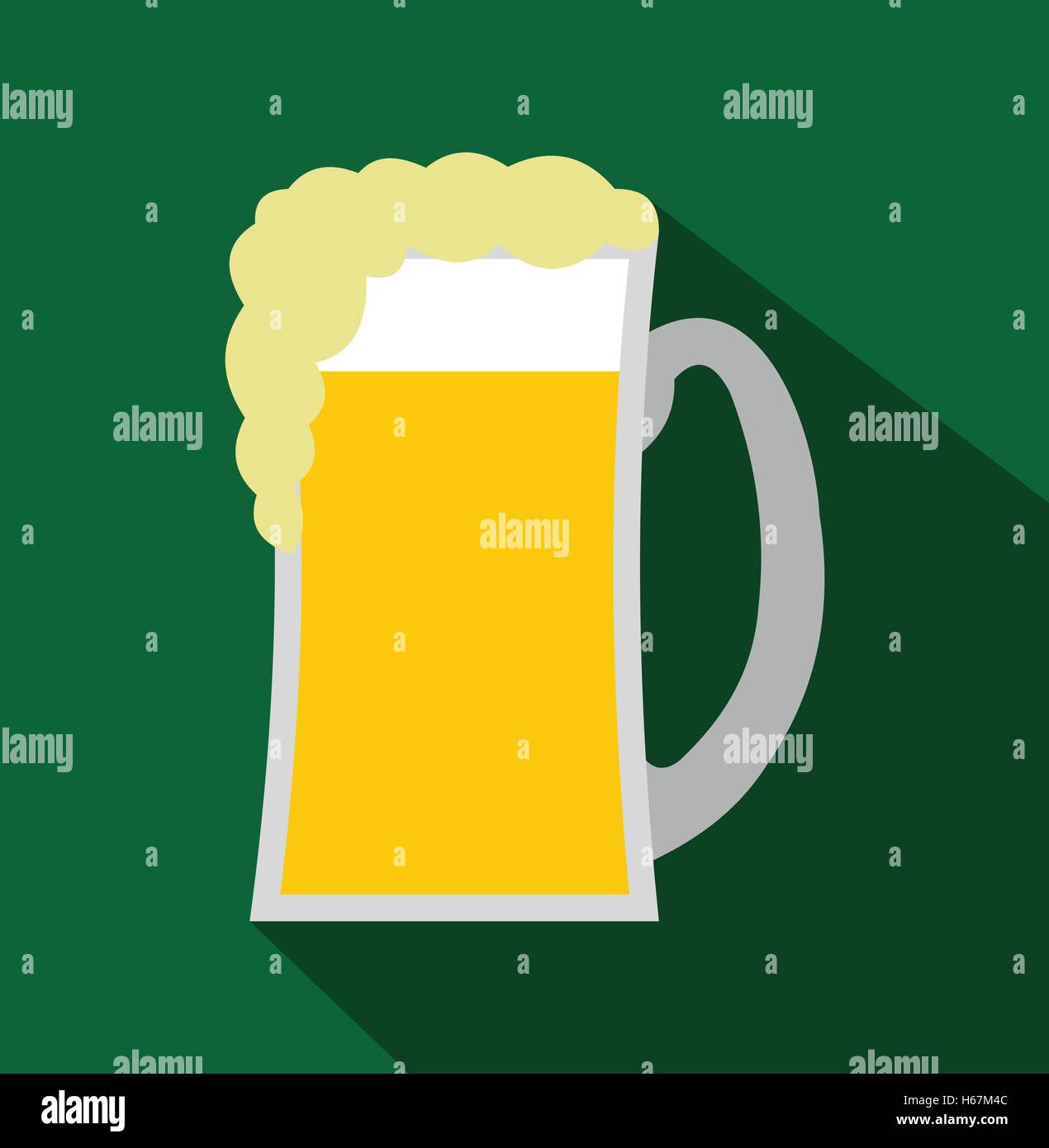Splashing beer foam Stock Vector Images - Alamy