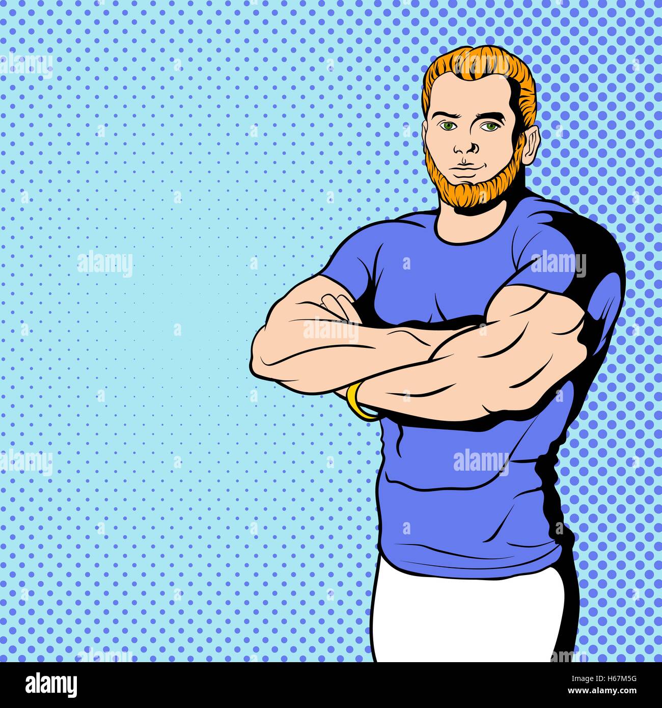 Fitness instructor comics Stock Vector Image & Art - Alamy