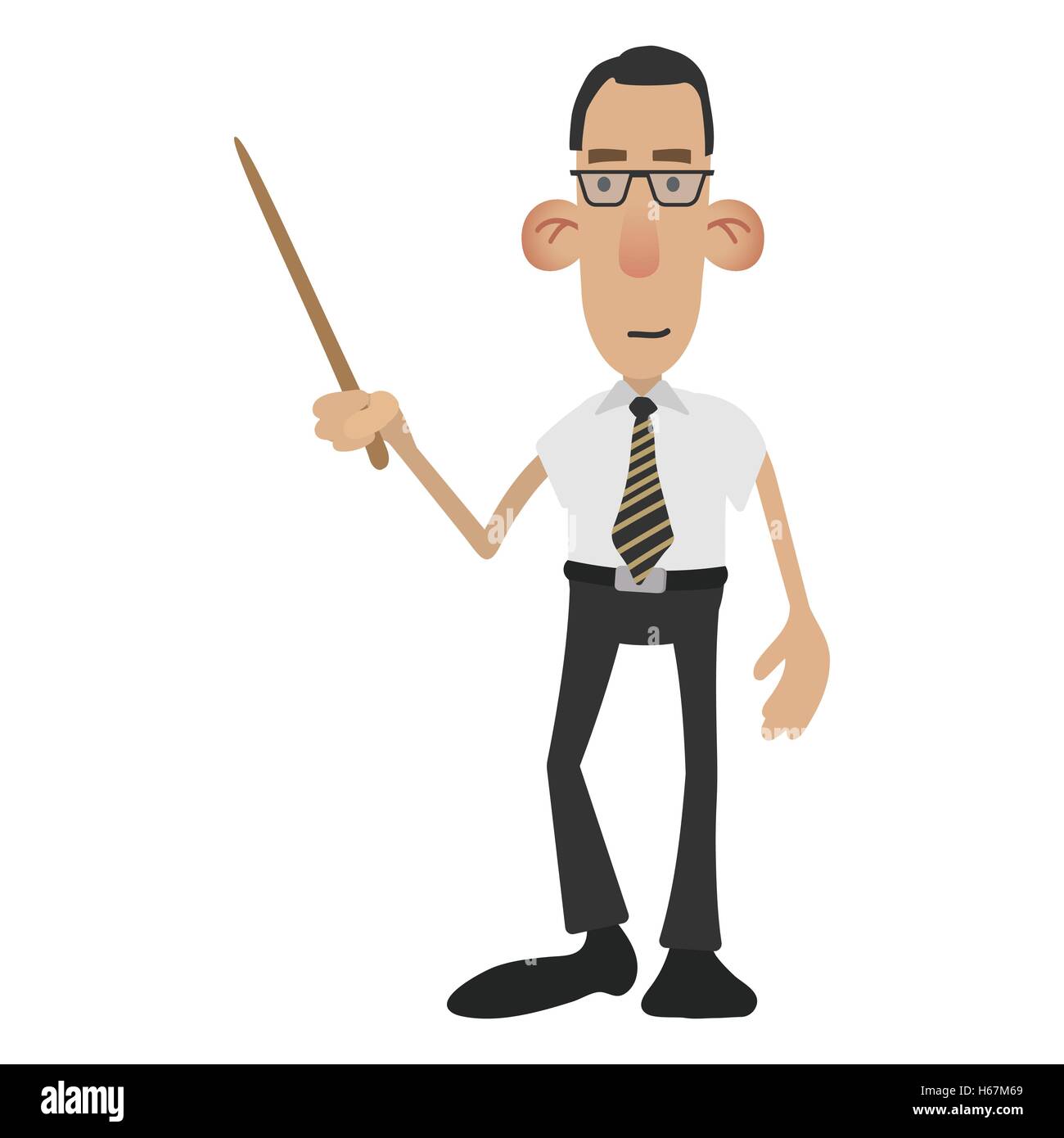 Teacher Cartoon High Resolution Stock Photography and Images - Alamy
