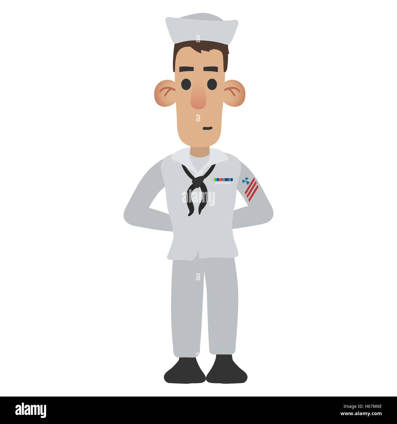 Cartoon sailor hi-res stock photography and images - Alamy