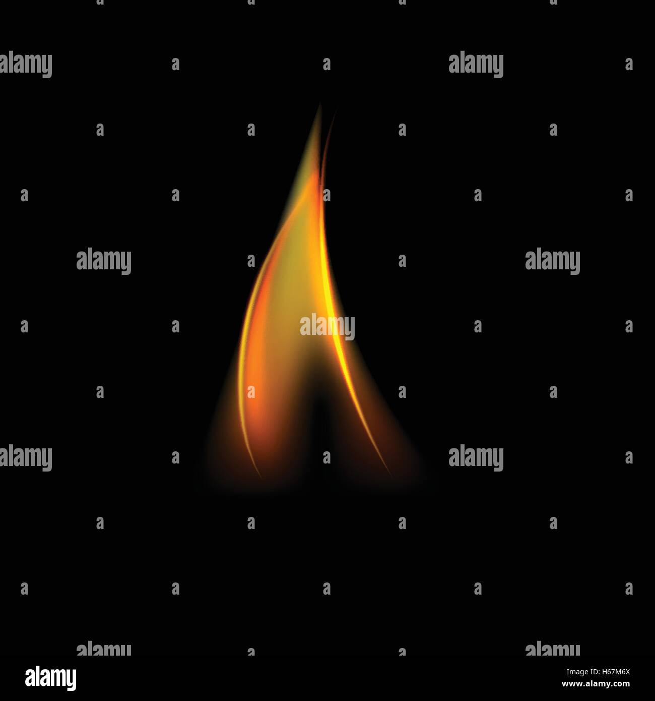 Unique fire flame Stock Vector Image & Art - Alamy