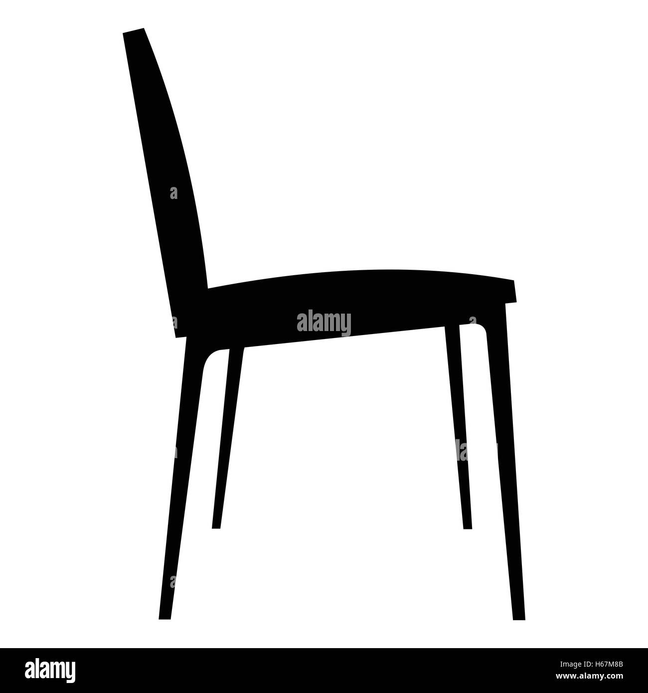 Chair simple icon Stock Vector Image & Art - Alamy