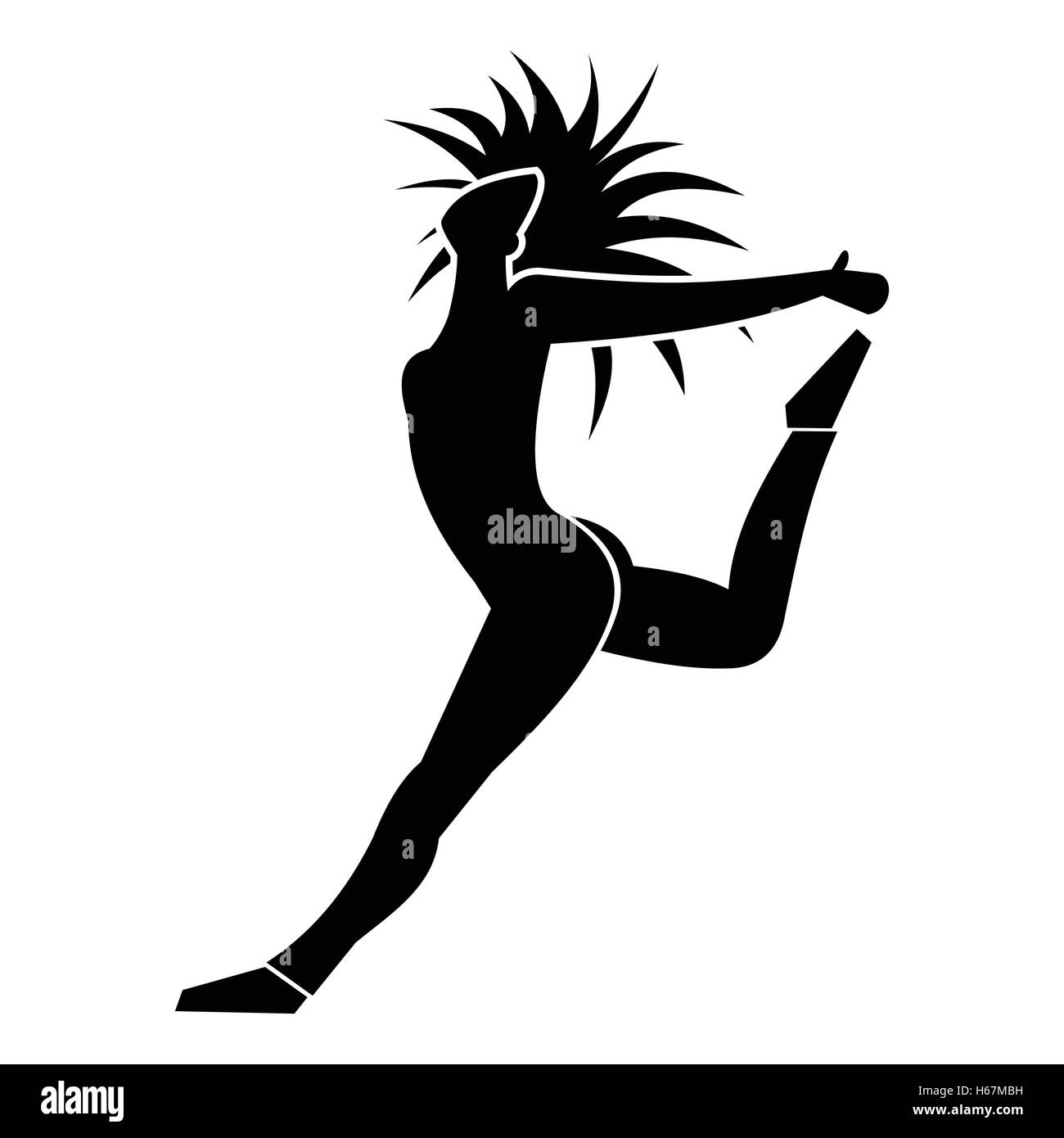 Nice dance simple sign Stock Vector Image & Art - Alamy
