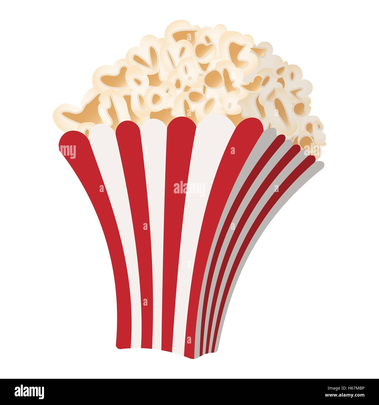 Popcorn cartoon icon Stock Vector Image & Art - Alamy