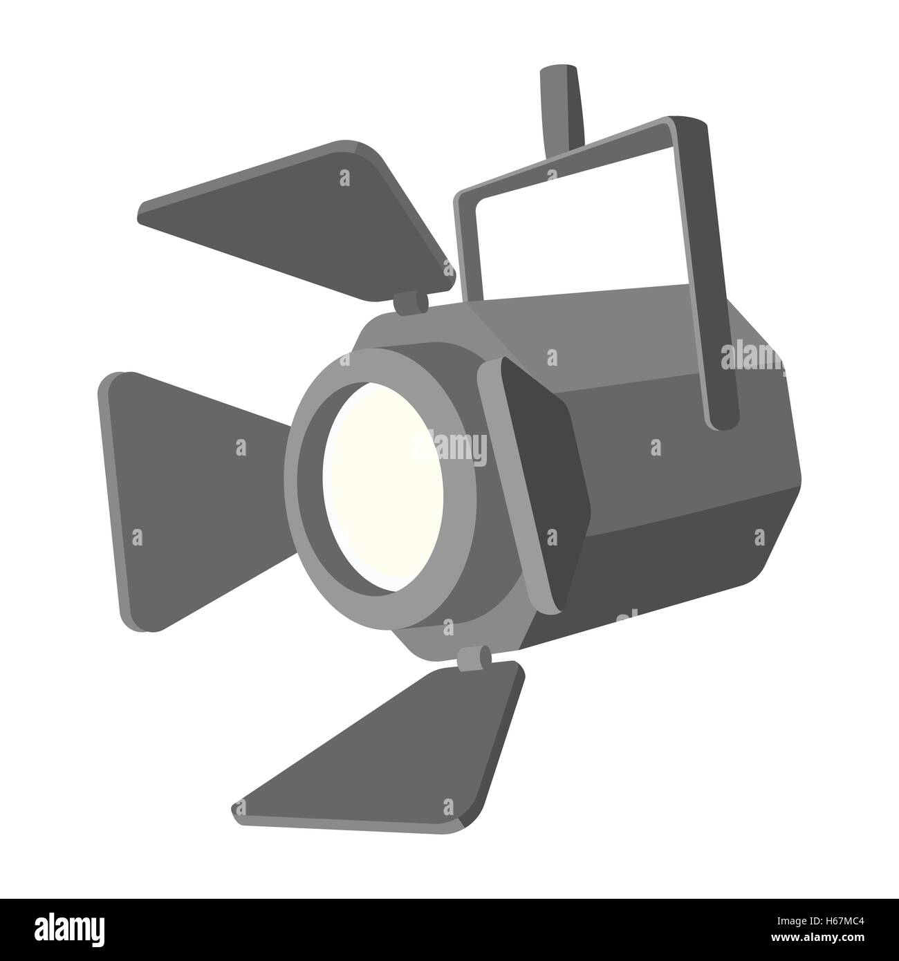 Dark table with spotlight Cut Out Stock Images & Pictures - Alamy