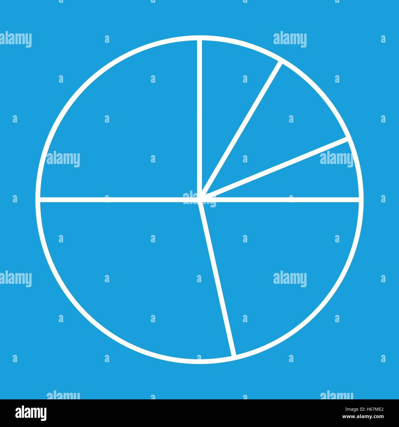 Pie chart infographics shadow hi-res stock photography and images - Alamy