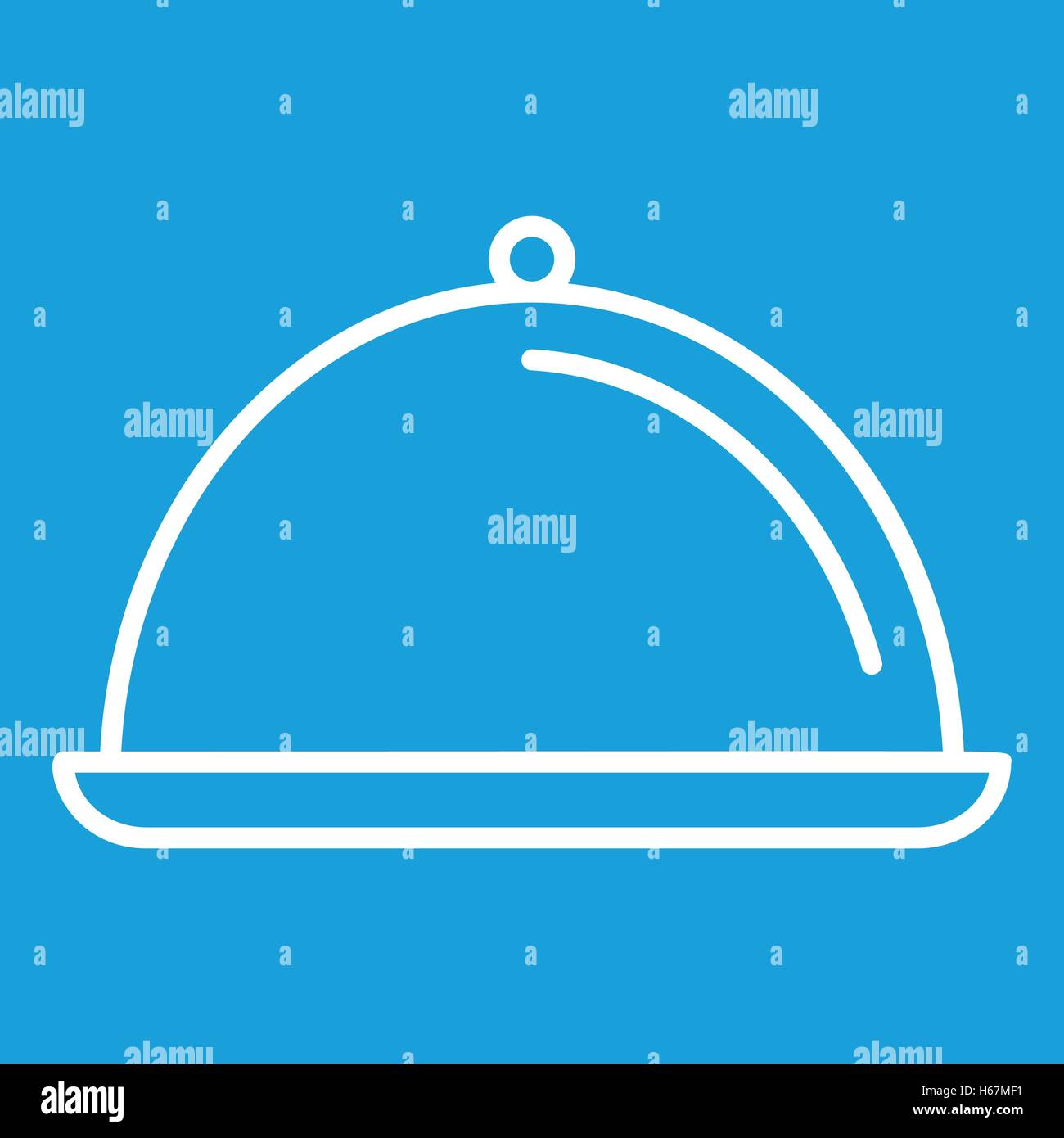 Food serving tray thin Stock Vector Images - Alamy