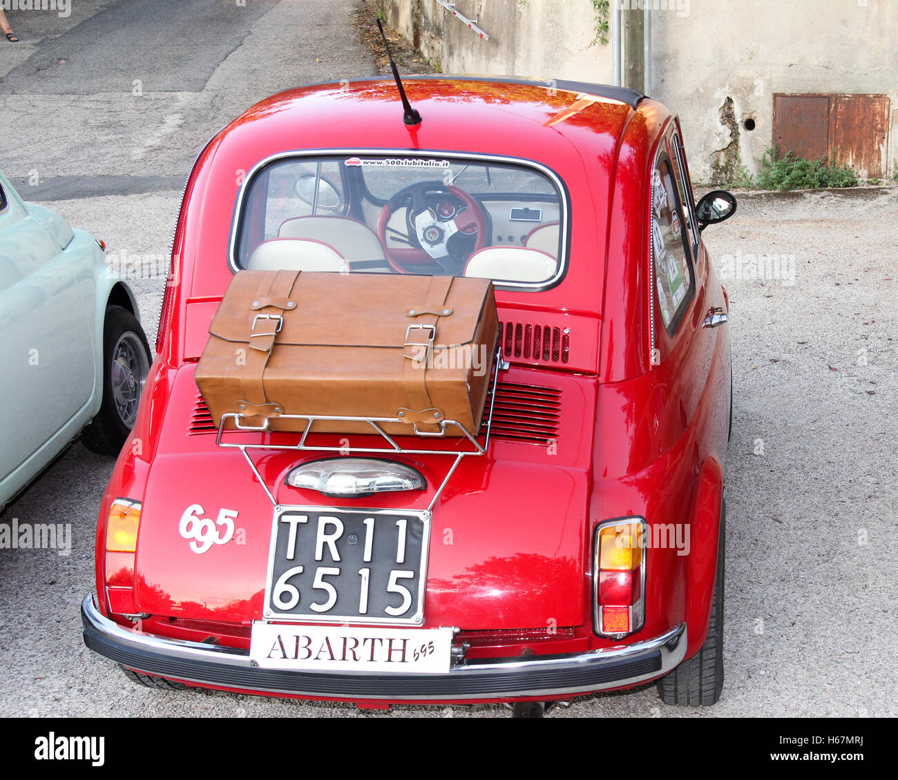 Fiat 500 rally, Miranda, Ternis, Umbria, Italy Stock Photo - Alamy