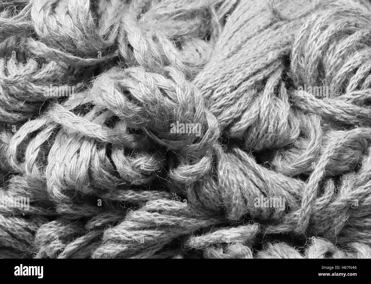 Raw jute fiber texture Black and White Stock Photos & Images - Alamy