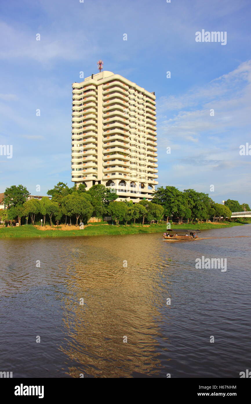 Travel Ship of mae ping river cruise. For travel in Ping river Stock ...
