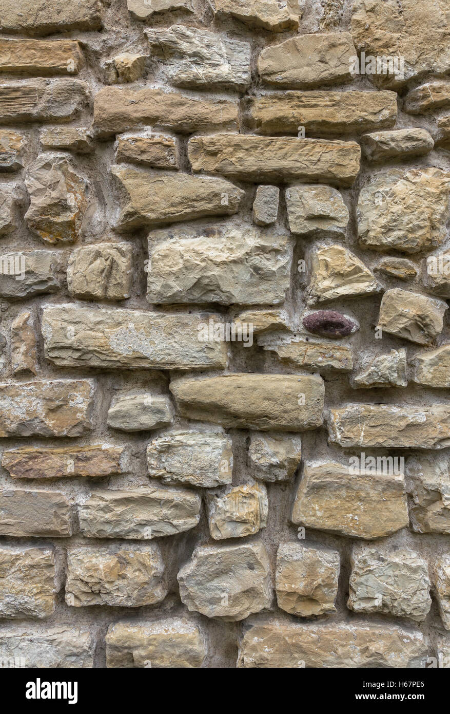 Stone wall exterior, background with good texture Stock Photo - Alamy