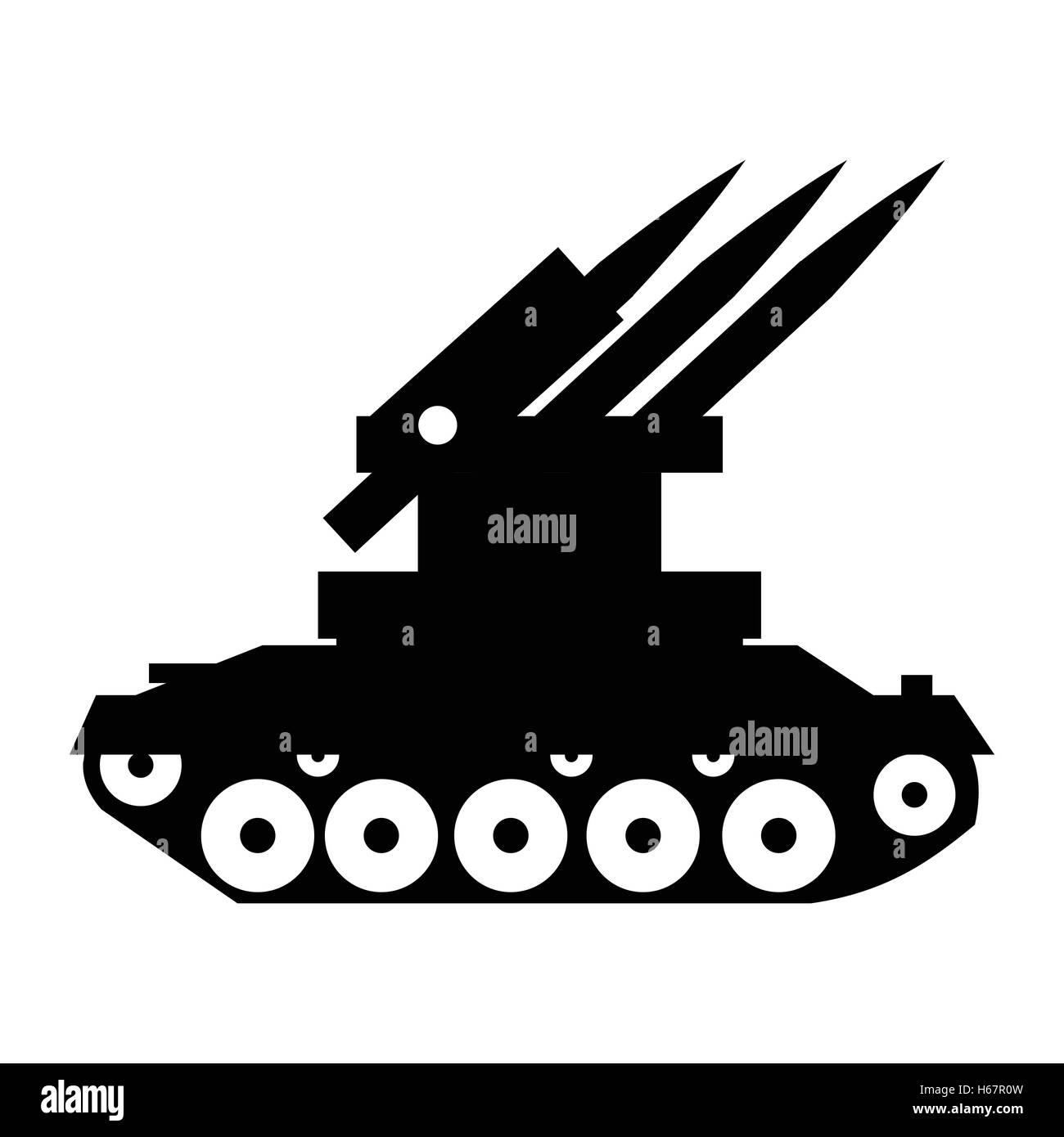 Anti tank artillery gun Stock Vector Images - Alamy