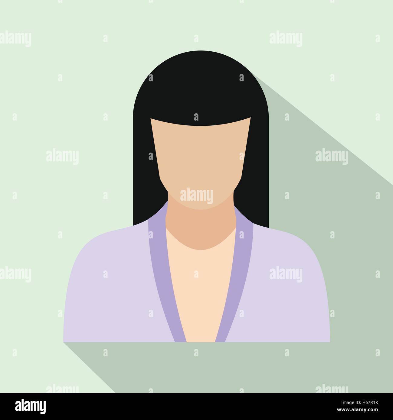 Woman avatar sign Stock Vector Image & Art - Alamy
