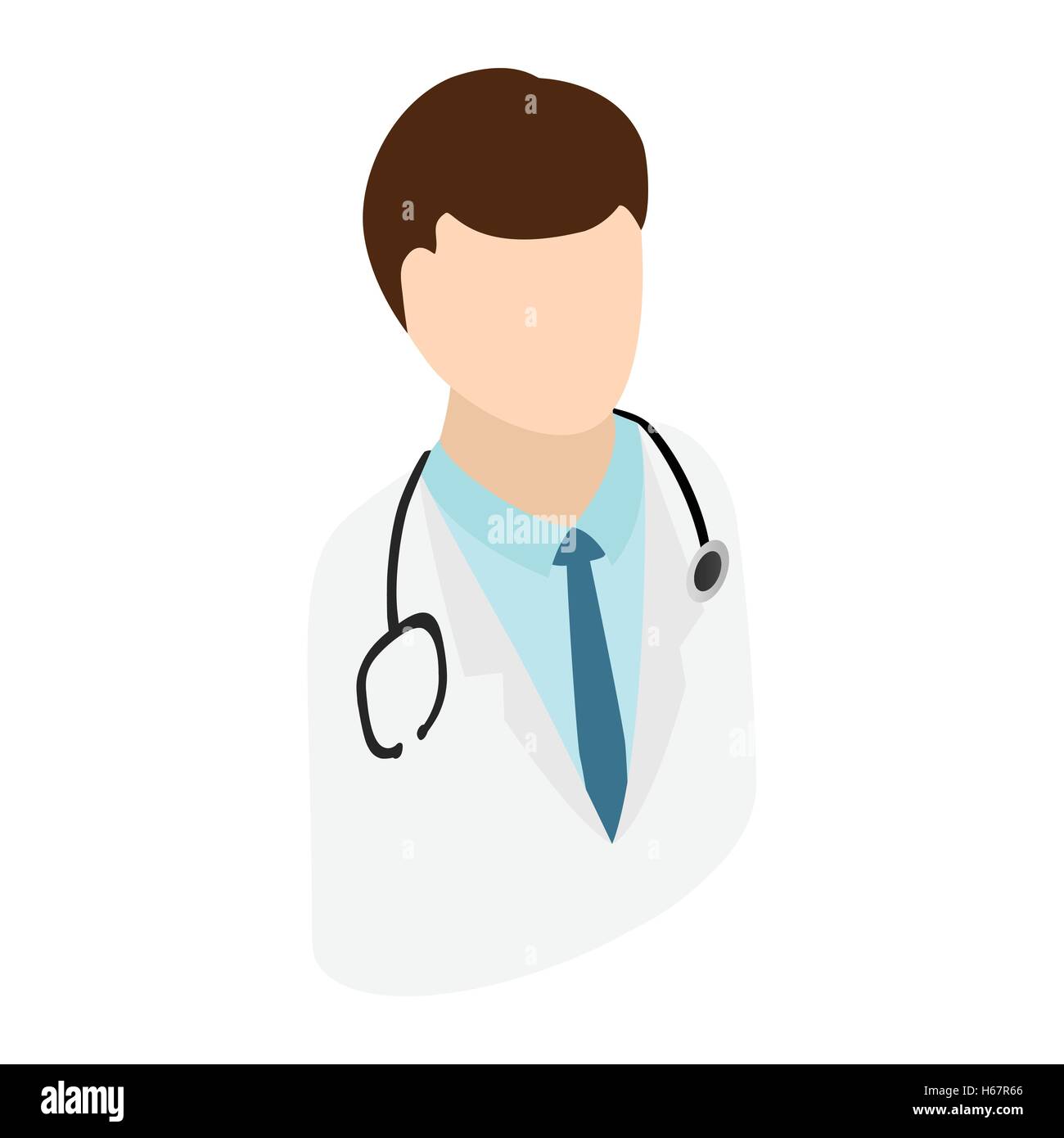 Doctor with stethoscope Stock Vector Image & Art - Alamy